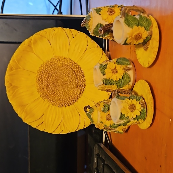 Accents | Sunflower Tiny Tea Set | Poshmark